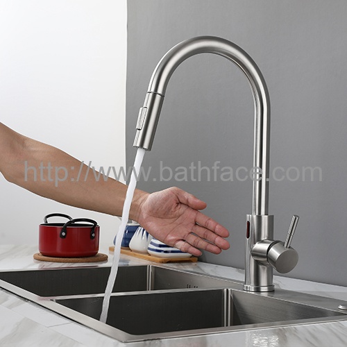 Wave Sensor Activation Automatic Kitchen Faucet - bathroom tap factory